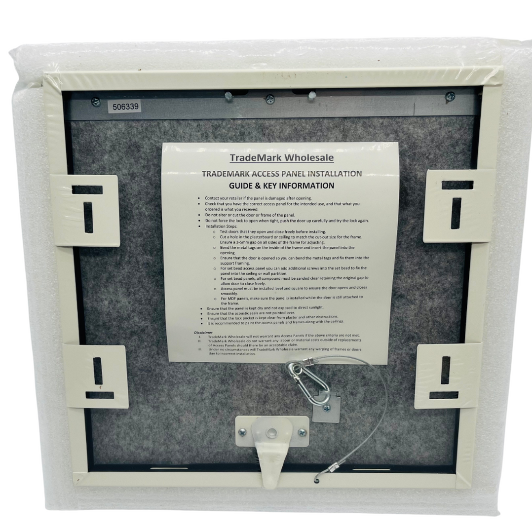 Trademark Secure MDF & Metal Access Panel with Flange/Set Bead, 300-60 ...