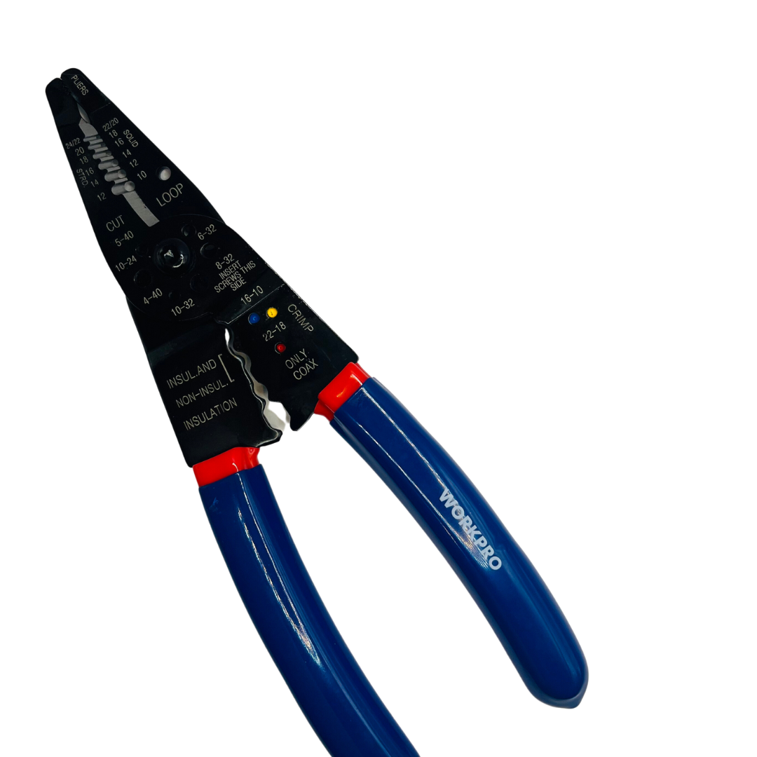 WORKPRO 200MM Long nose Wire stripper multipurpose (set of 1 ...